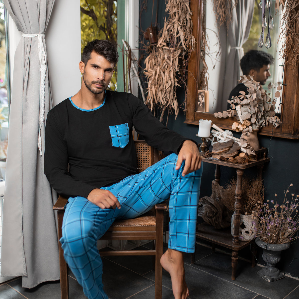 Muška pidžama Oliver – Dax Intimo